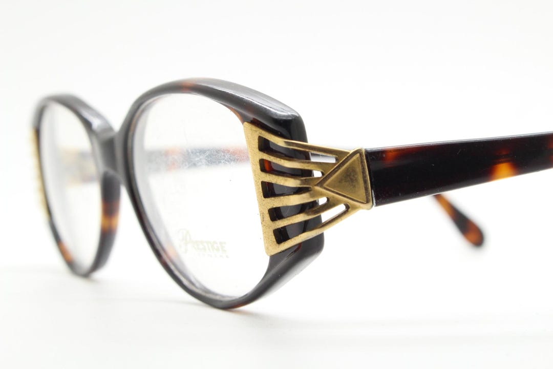 90s Vintage Eyeglasses by Prestige Eyewear With Incredible Corner Grid ...