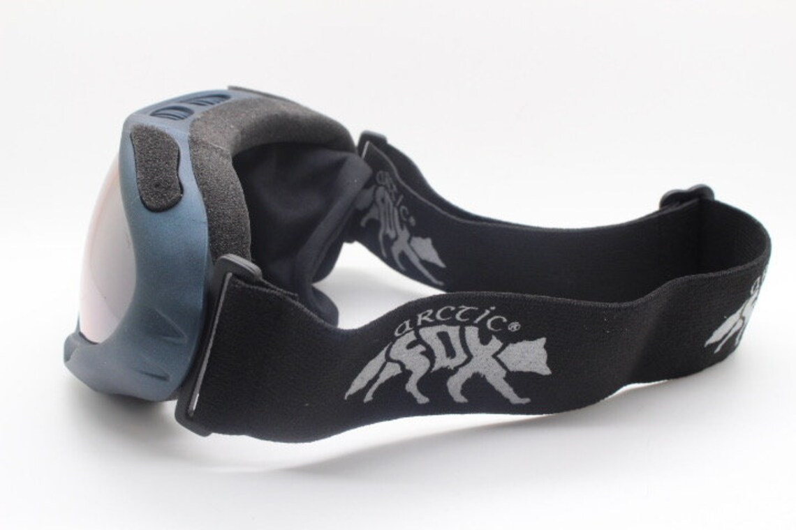 Snow Visor Ski Goggle Sunglasses by Arctic Fox. Green Matt Frame With ...