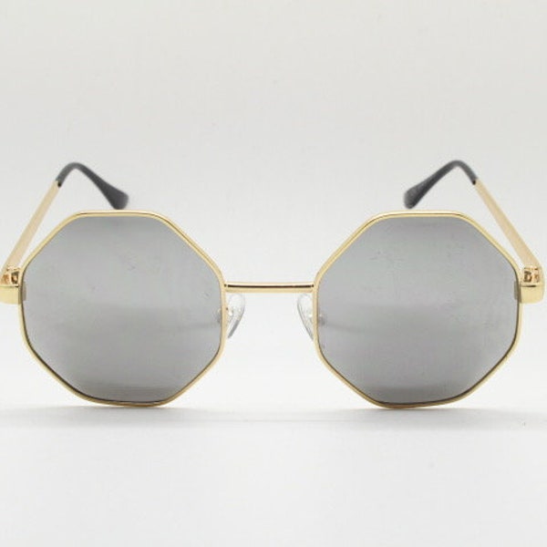 Octagon Glasses - Etsy