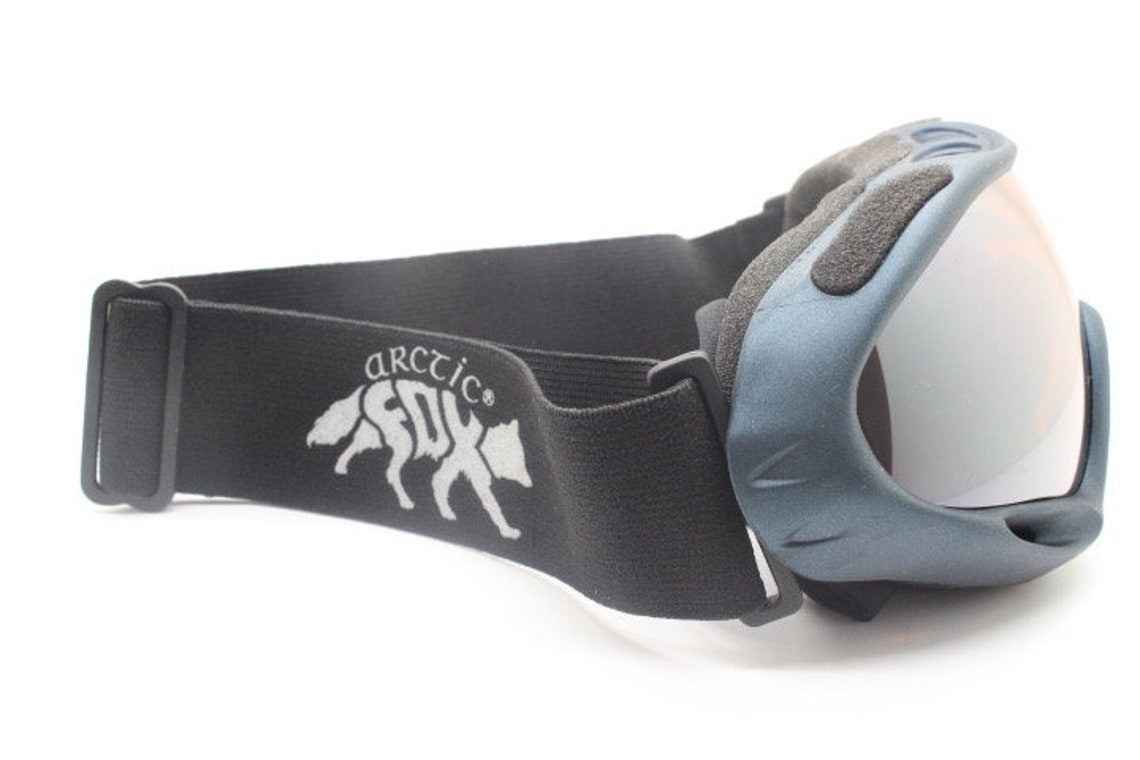 Snow Visor Ski Goggle Sunglasses by Arctic Fox. Green Matt Frame With ...