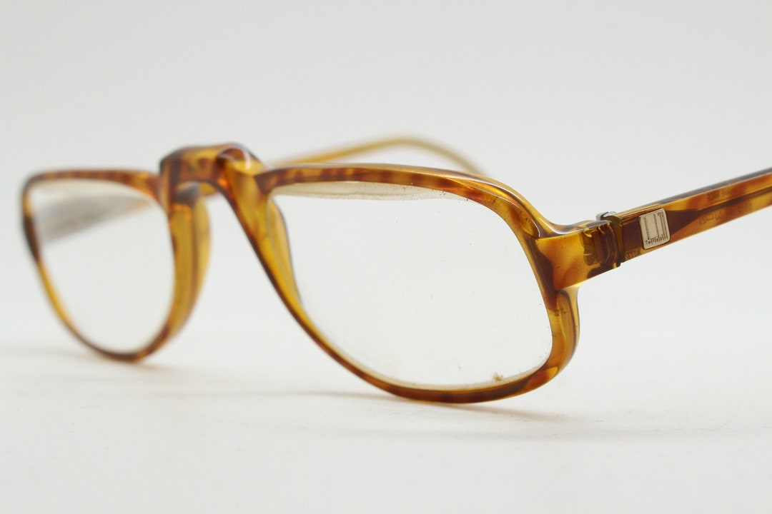Dunhill 90s Vintage Rectangular Glasses Model 6115 Made in Austria From ...