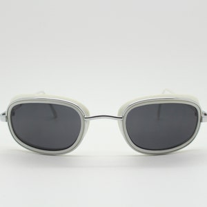 90's Vintage Micro Goggle Sunglasses. White Surround Blinker Spoilers ...