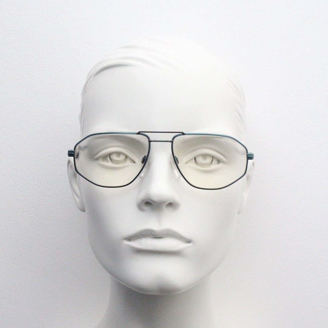 Silhouette 80s Vintage Modified Aviator Glasses Model M7218. Rich ...