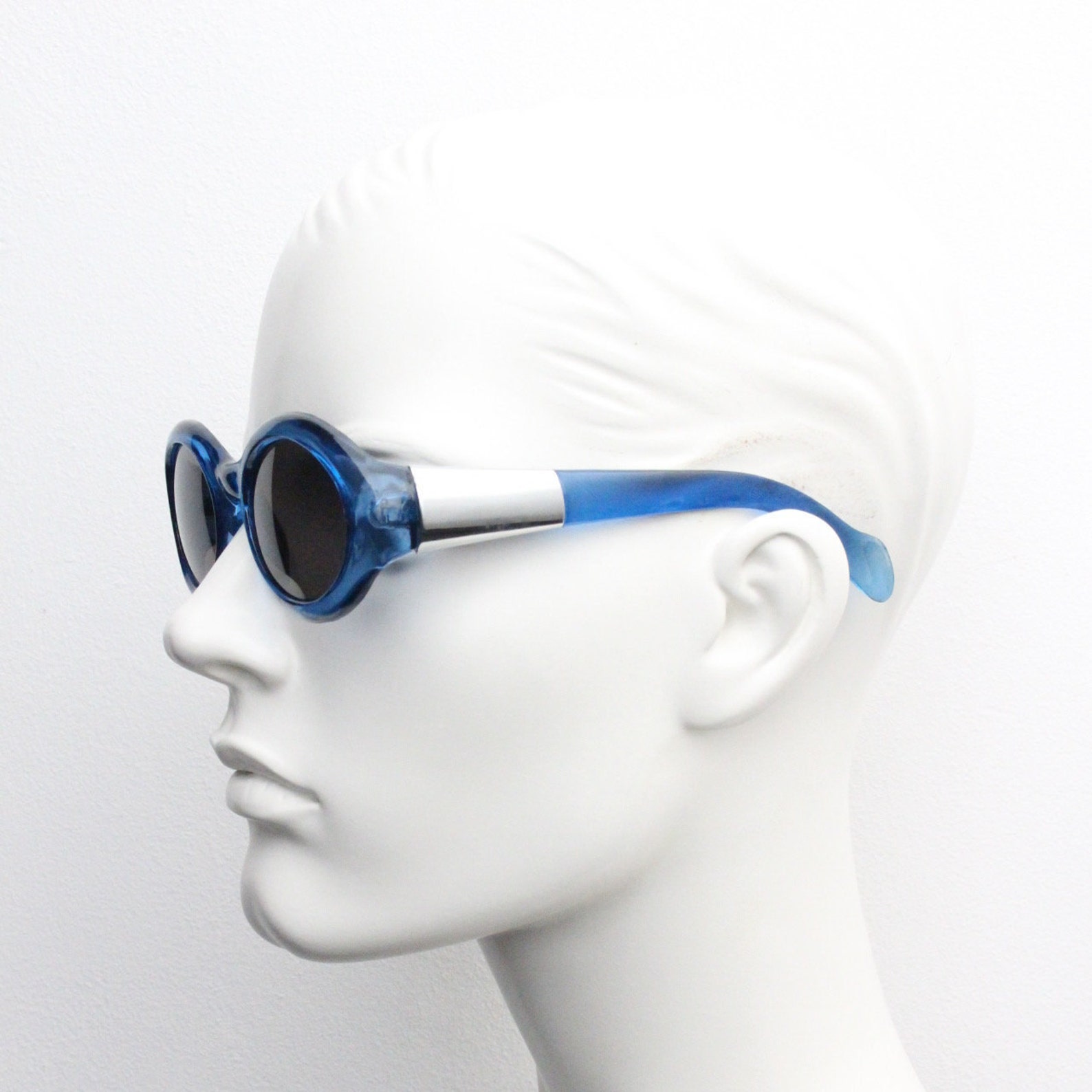 90s Vintage Space Age Goggle Sunglasses. Dynamic Transparent - Etsy