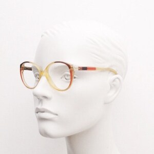 70s Vintage Round Cat Eye Glasses Made in Italy by Sferoflex. Womens ...