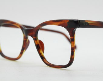 Vintage 40s NHS 524 Glasses in Honey Tortoise. Slim Wayfarer Design ...