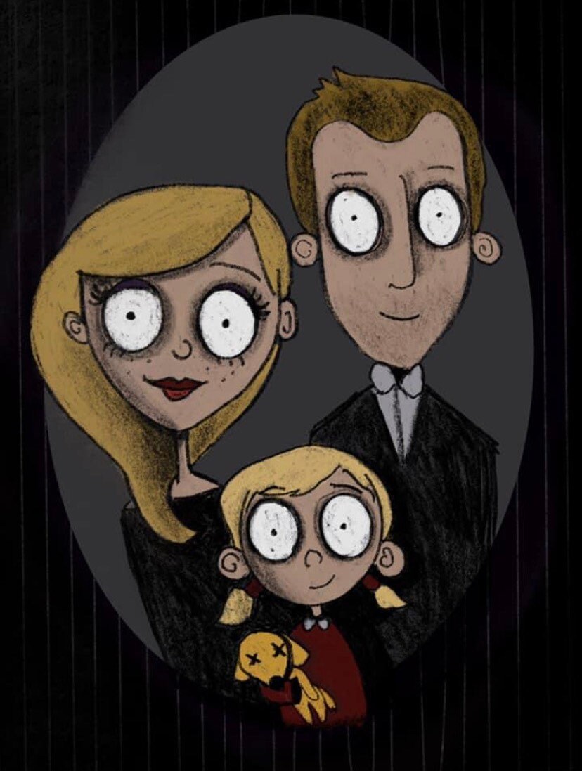 Nightmare Style Digital Portrait | Etsy