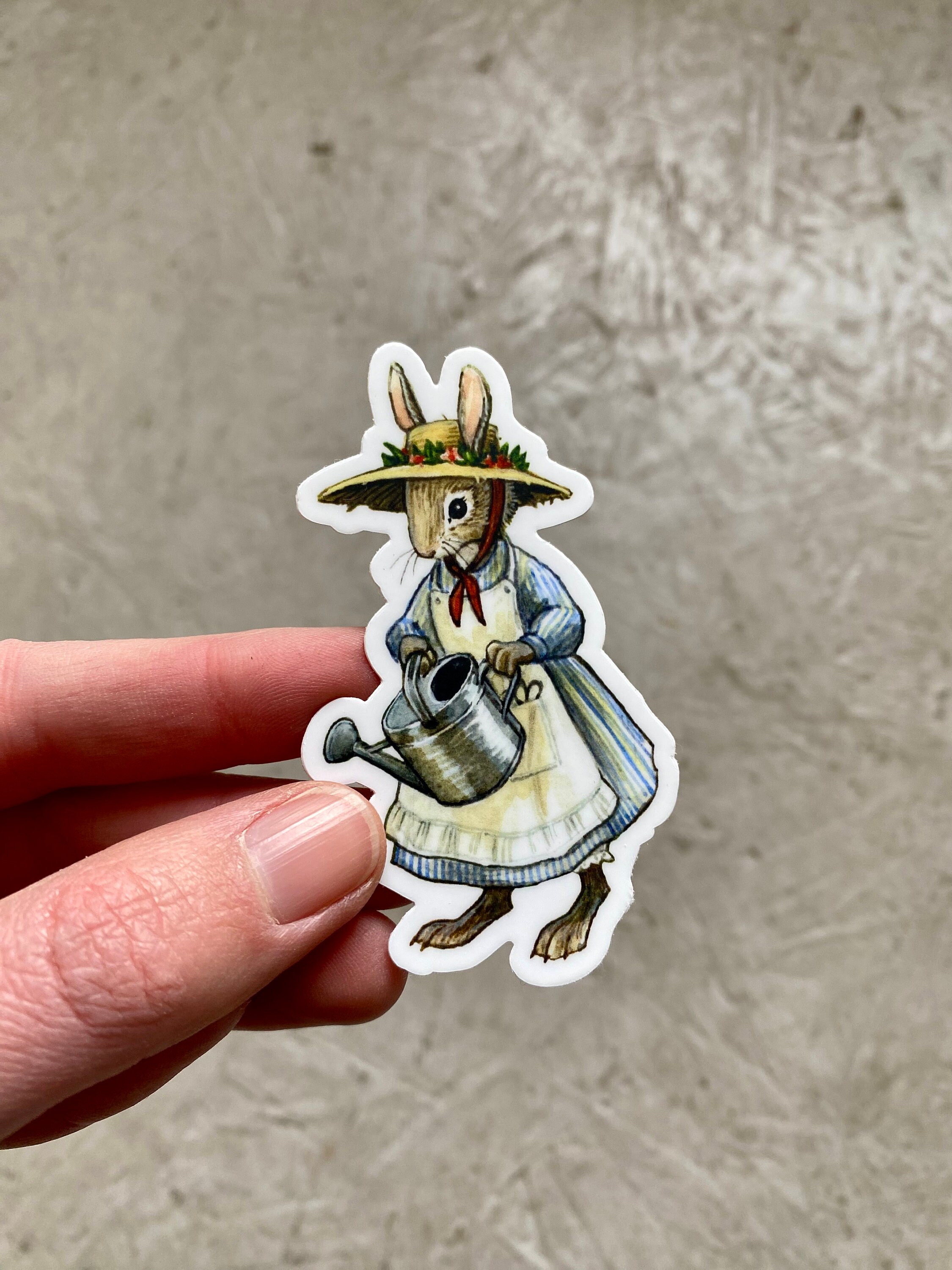 VINYL STICKER - Rabbit - Etsy