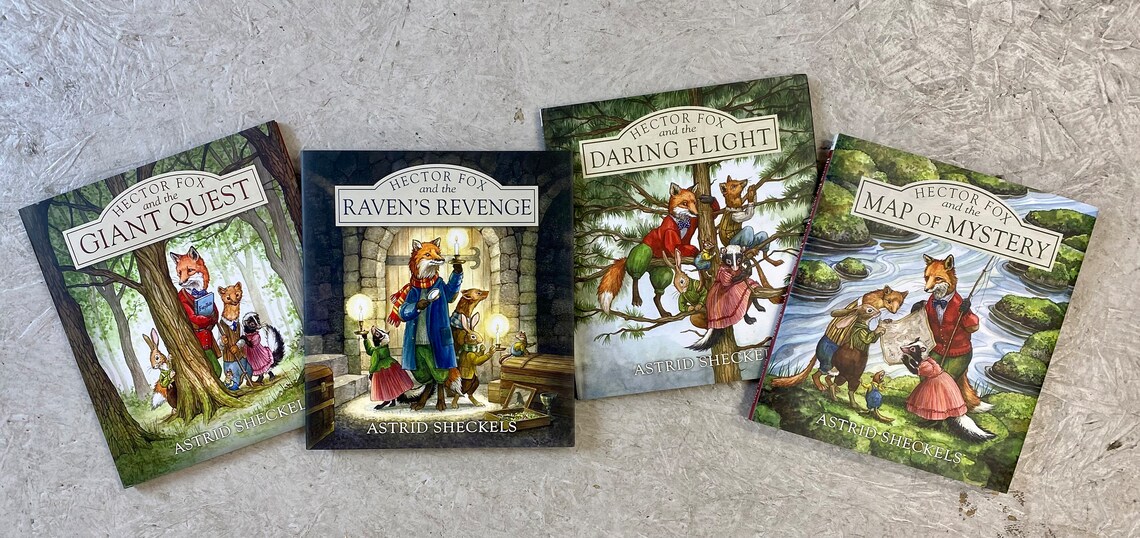 AUTOGRAPHED (books 1-4) Hector Fox and Friends Series (4 Book ...