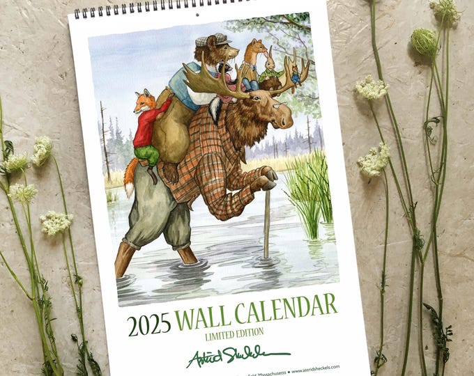 2025 Wall Calendar - Large - Limited Edition - Etsy