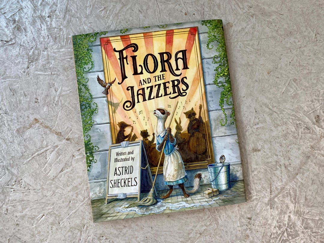 AUTOGRAPHED - Flora and the Jazzers - Picture Book - Etsy