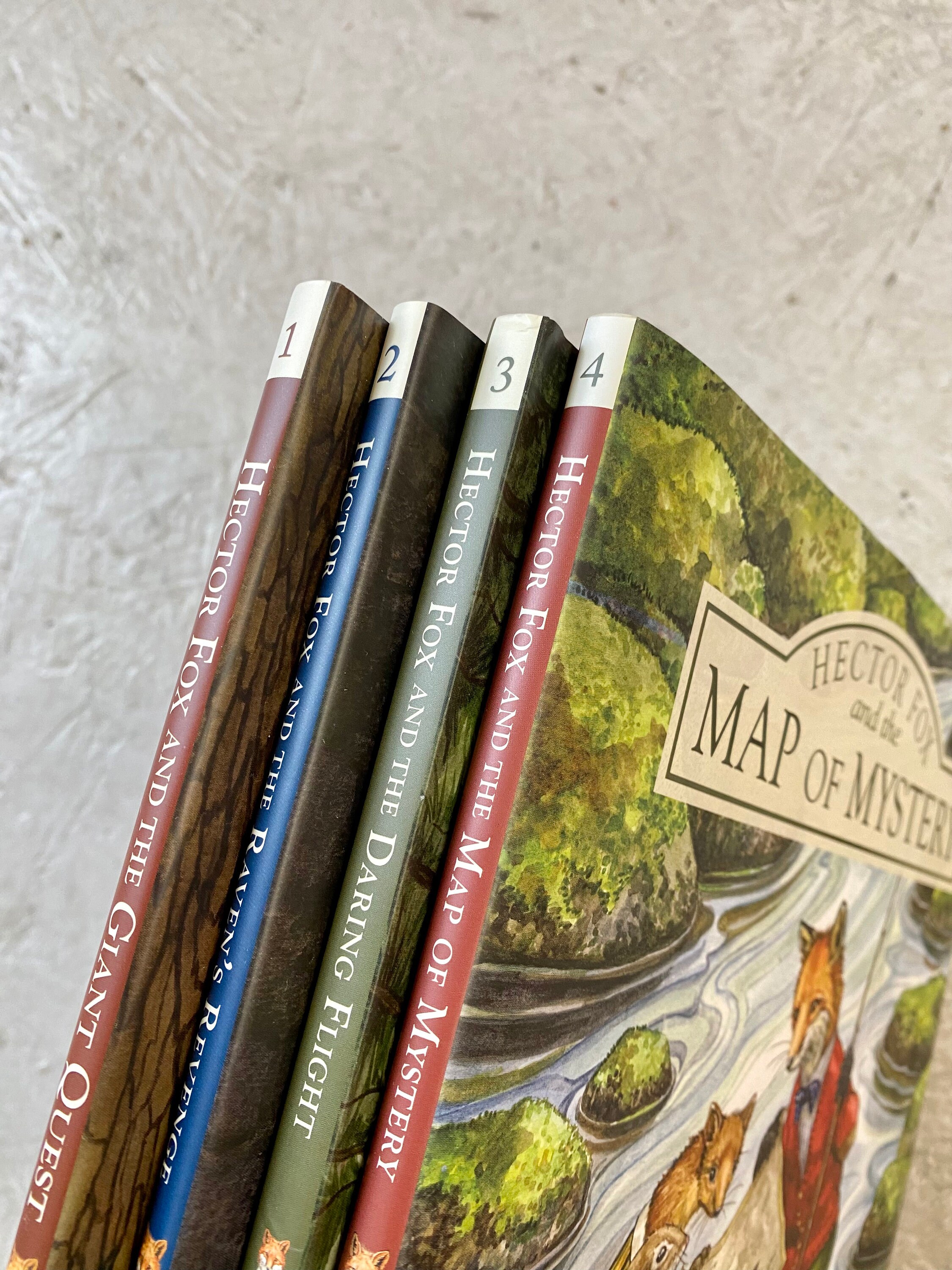 AUTOGRAPHED (books 1-4) Hector Fox and Friends Series (4 Book ...