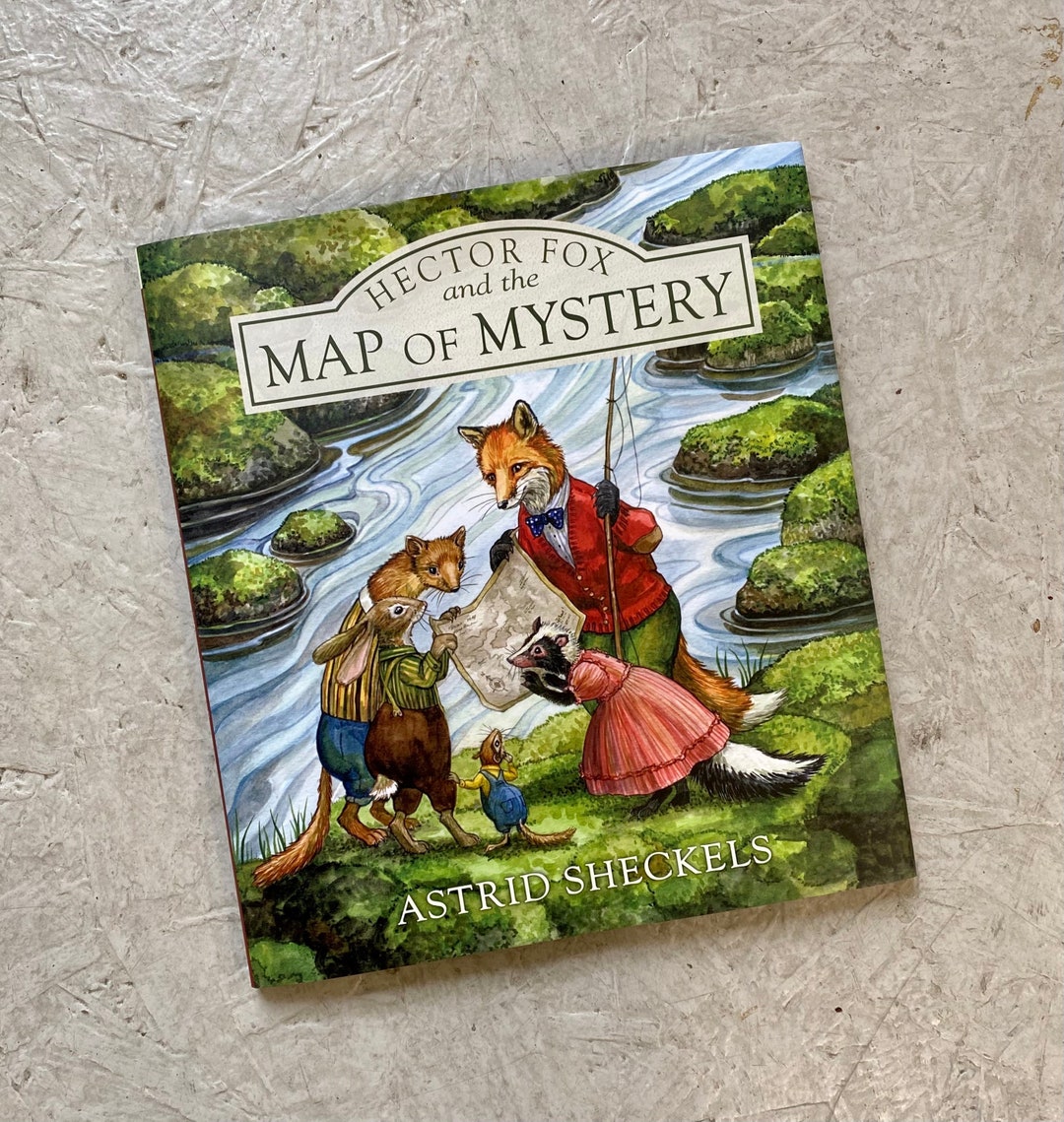 AUTOGRAPHED (book 4) Hector Fox and the Map of Mystery - Etsy