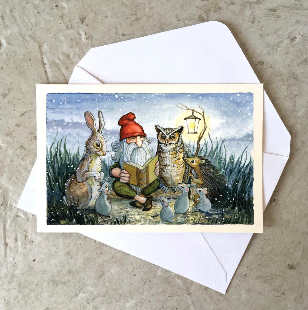 Enchanted Story Time (mini Card) 2.6 X 4 - Etsy