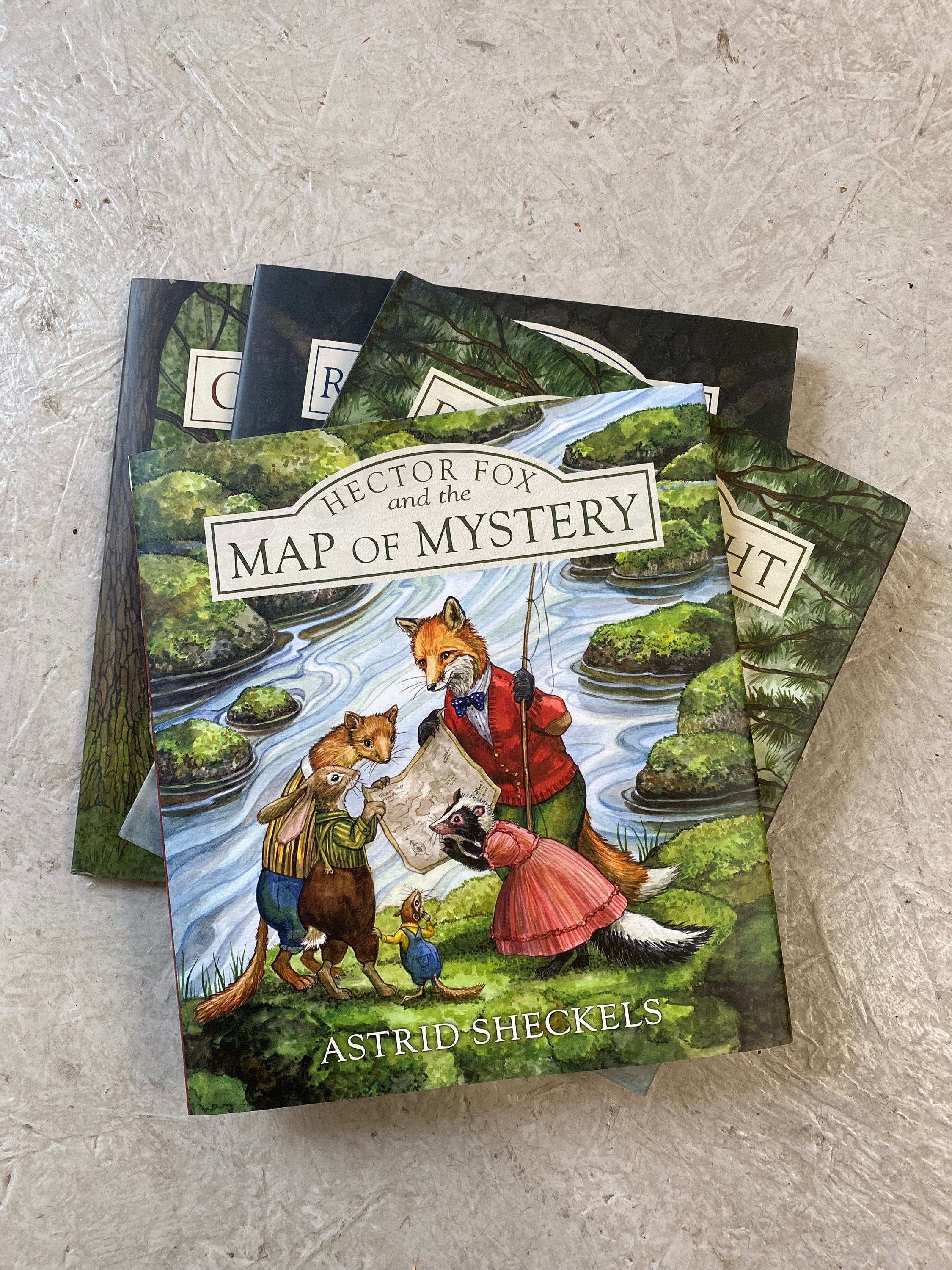 AUTOGRAPHED (books 1-4) Hector Fox and Friends Series (4 Book ...