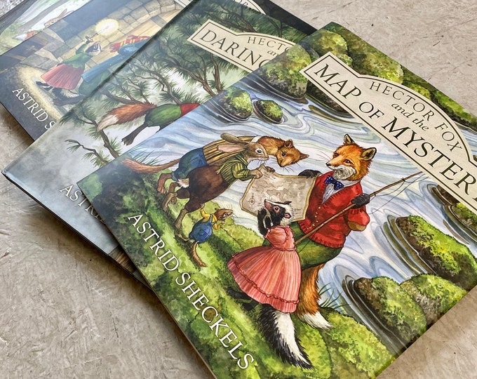 AUTOGRAPHED (books 1-4) Hector Fox and Friends Series (4 Book ...