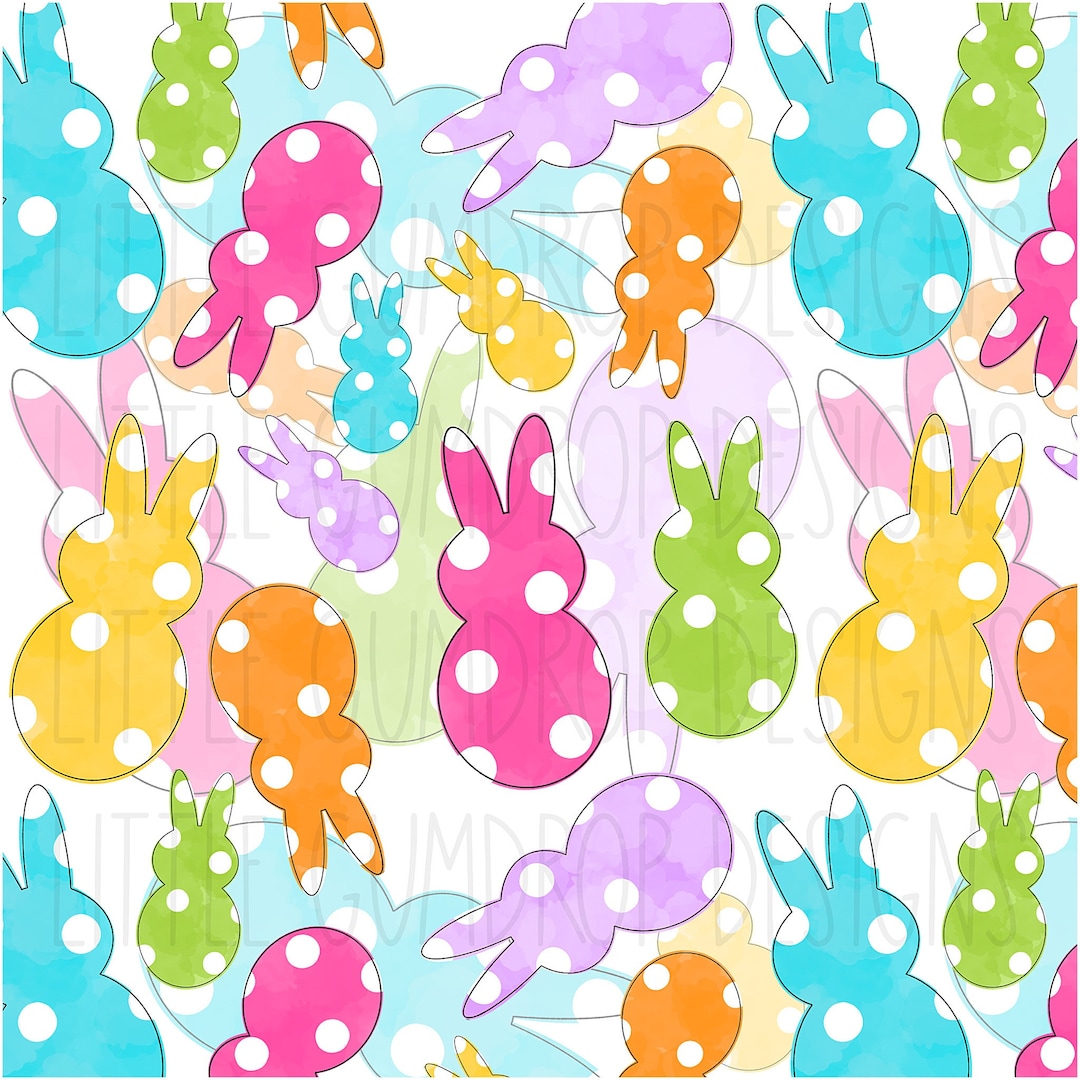 Peeps Seamless Design, Peeps Background, Easter Seamless, Easter ...