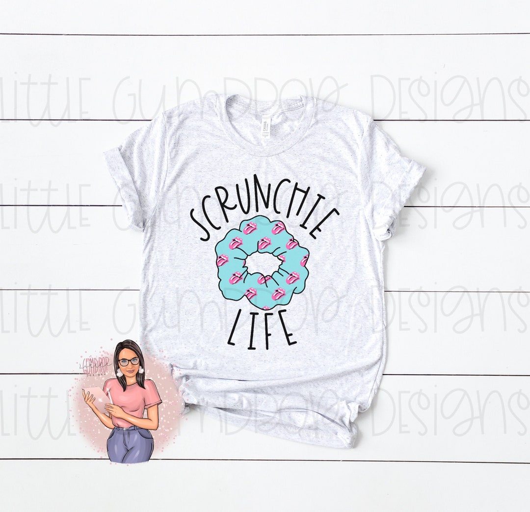 Scrunchie Life Png, Scrunchie Png, Vsco Png, Lips and Tongue Png - Etsy