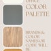 Office Paint / Wood Stain Color Palette - Brands & Color Names or ...