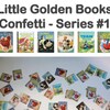 Vintage Children's Book Confetti, 200 Baby Shower Heart-shaped Confetti ...