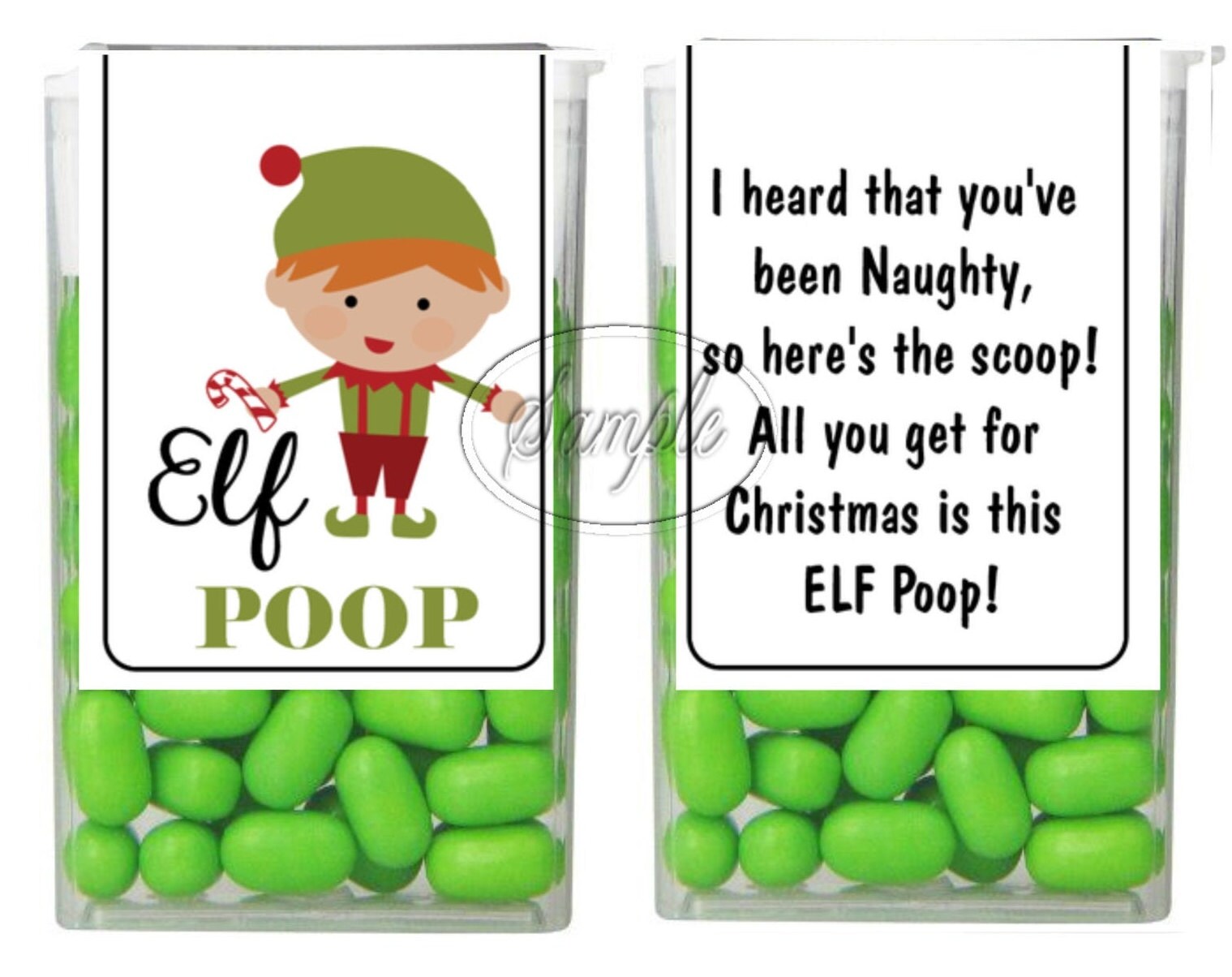 Elf Poop Tic Tac Labels Stocking Stuffers Christmas Party - Etsy UK