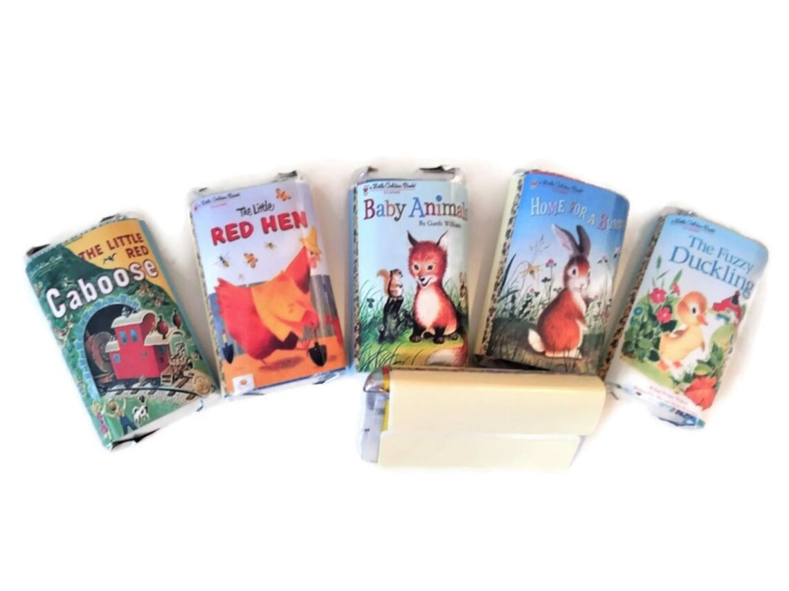 Little Golden Books, Mini Candy Bar Labels, Series #2, Baby Shower ...