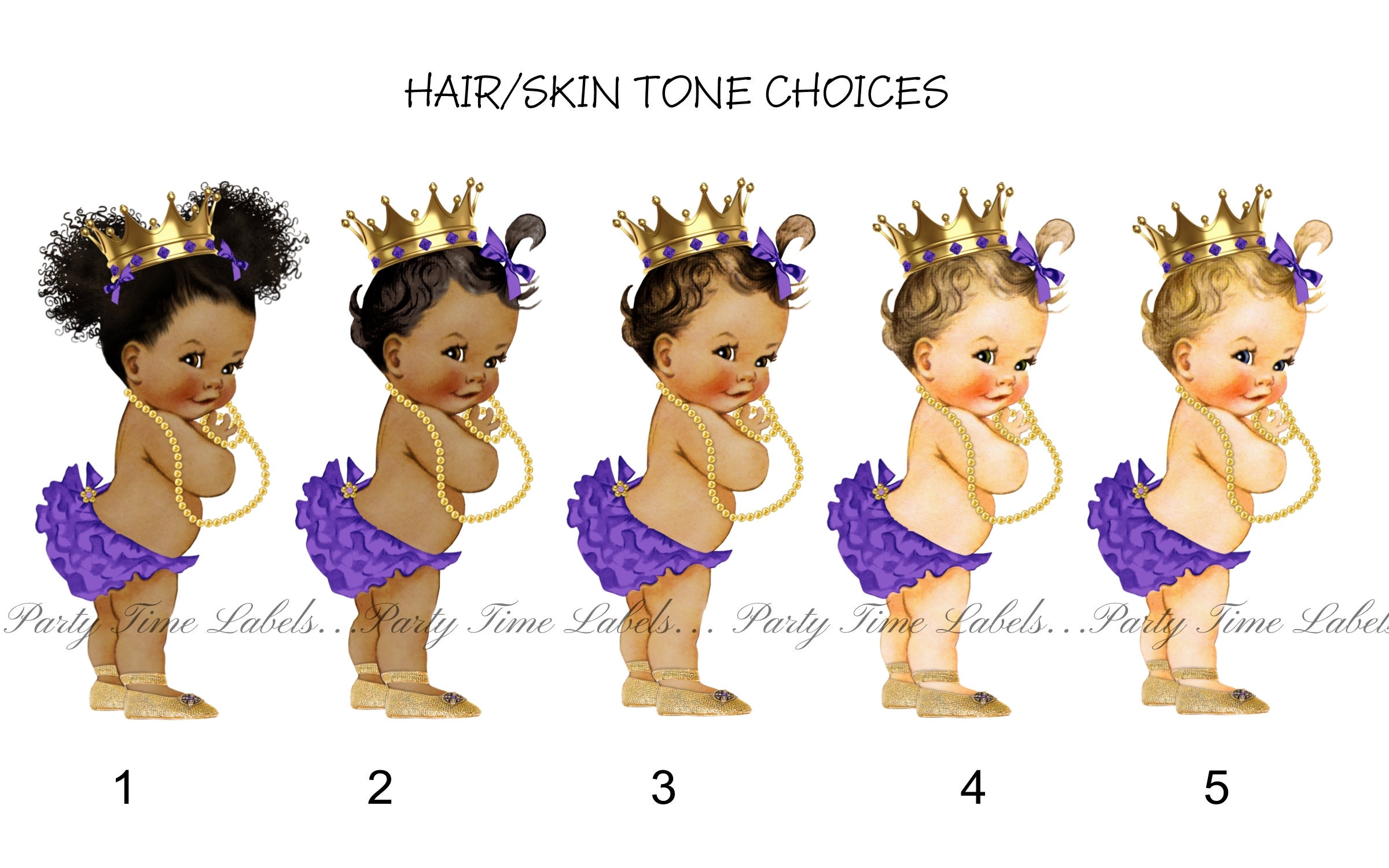 Princess Baby Shower Scratch off Cards, Purple Gold Baby Shower, Party ...