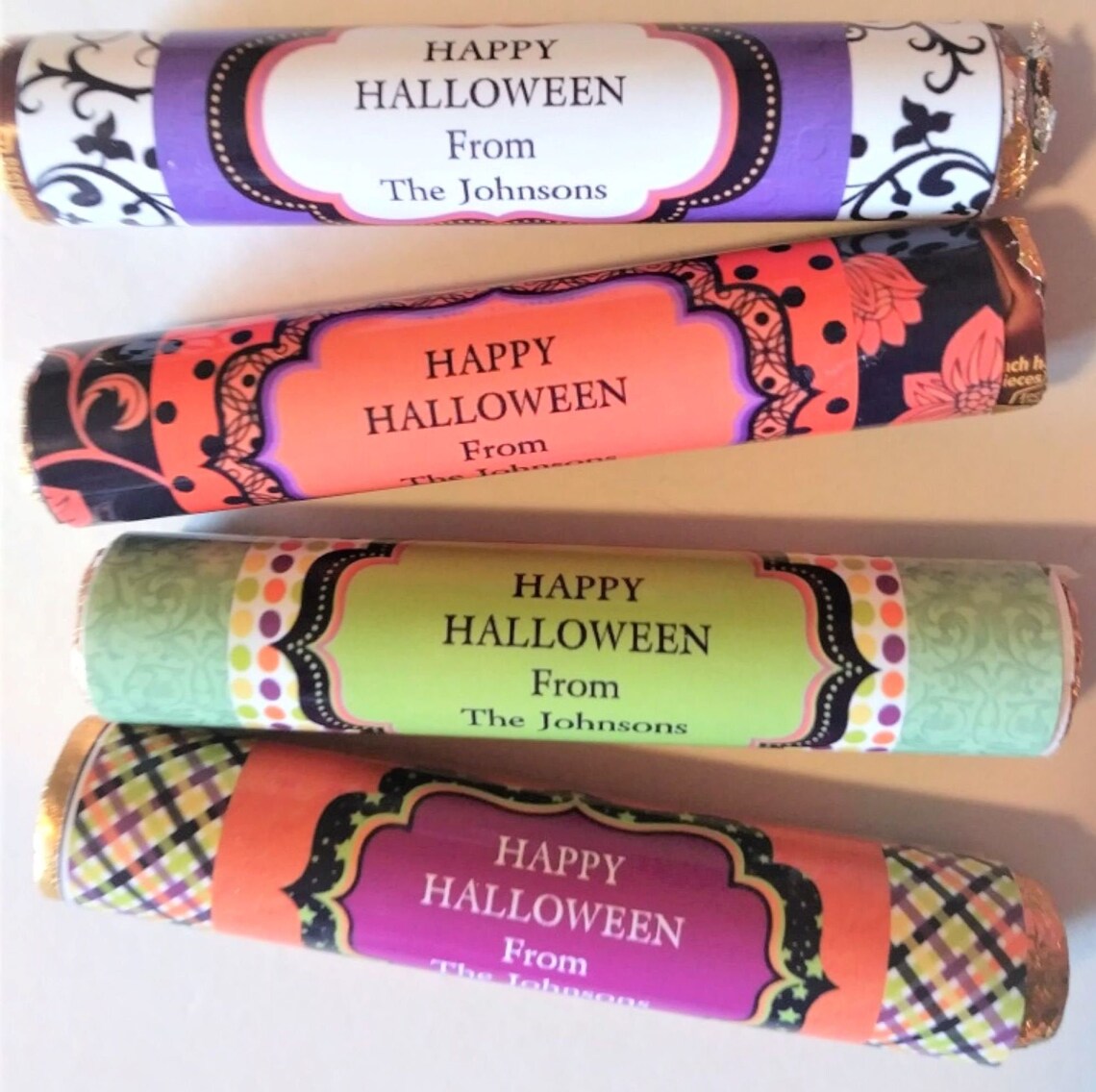 Halloween Rolo Candy Wrappers Halloween Party Favors Rolo - Etsy