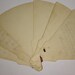 Antique, Circa 1880s Victorian Paper Fan With HANDWRITTEN Notes - Etsy