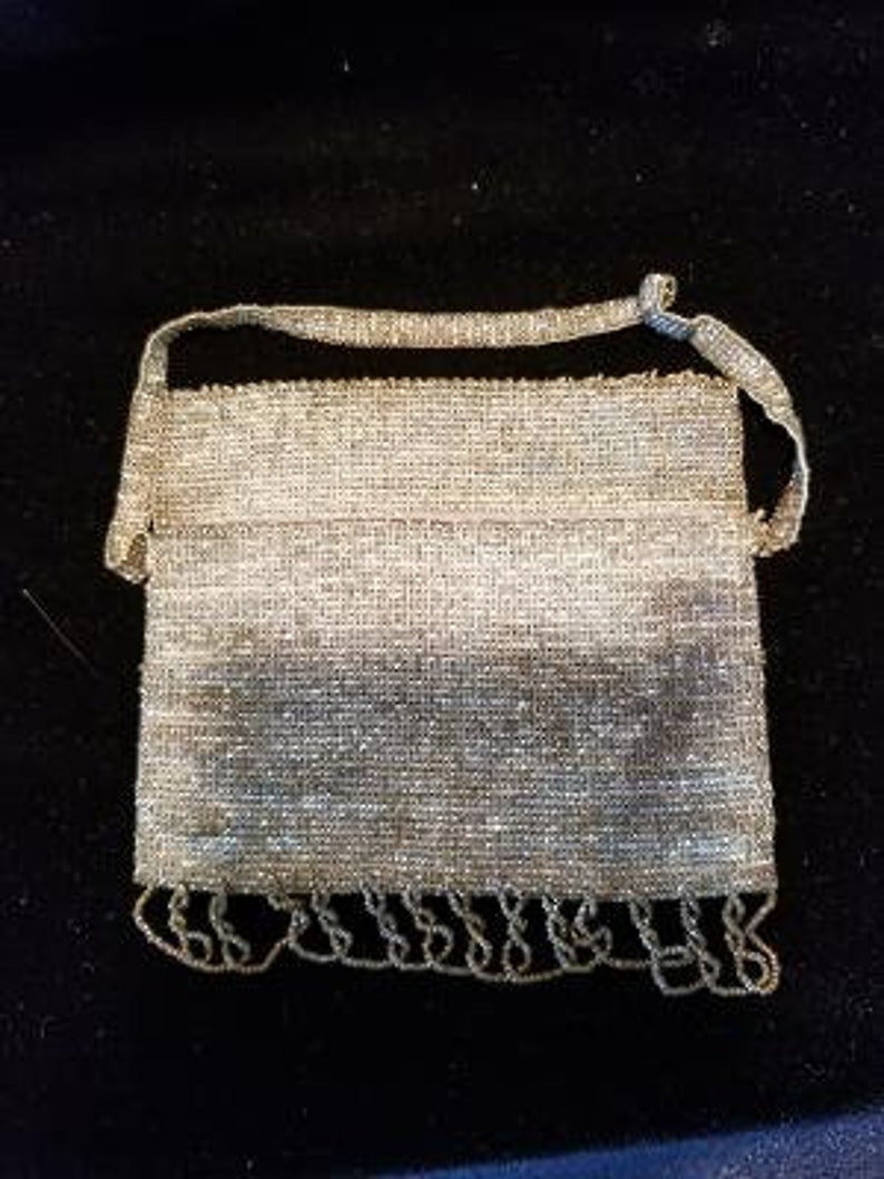 Metal Mesh Purse in Excellent Condition. Vintage 30s or 40s. 4” W at ...