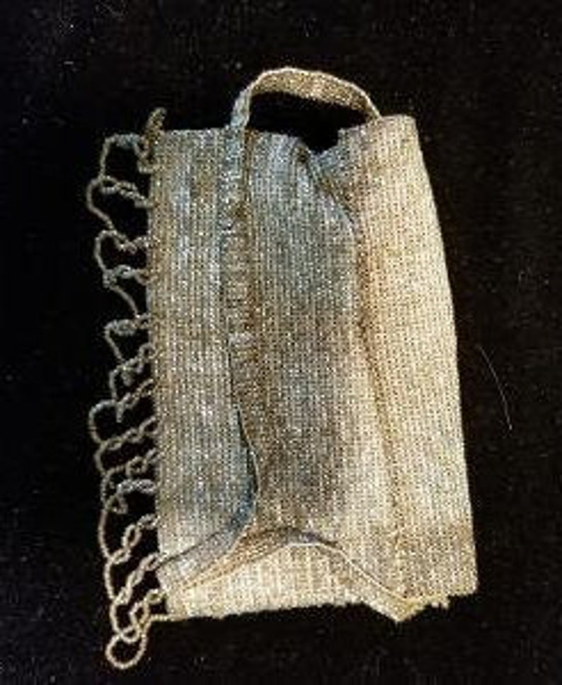 Metal Mesh Purse in Excellent Condition. Vintage 30s or 40s. 4” W at ...