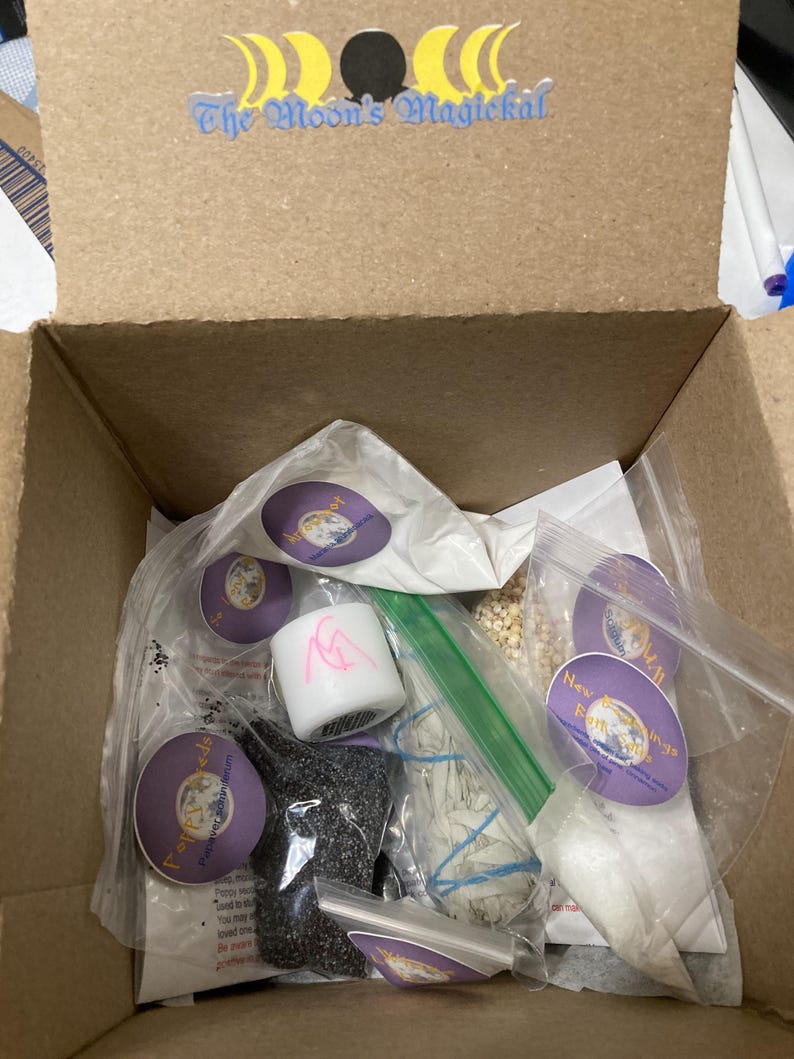 Monthly Luna-magick Full Moon Boxes Subscription - Etsy