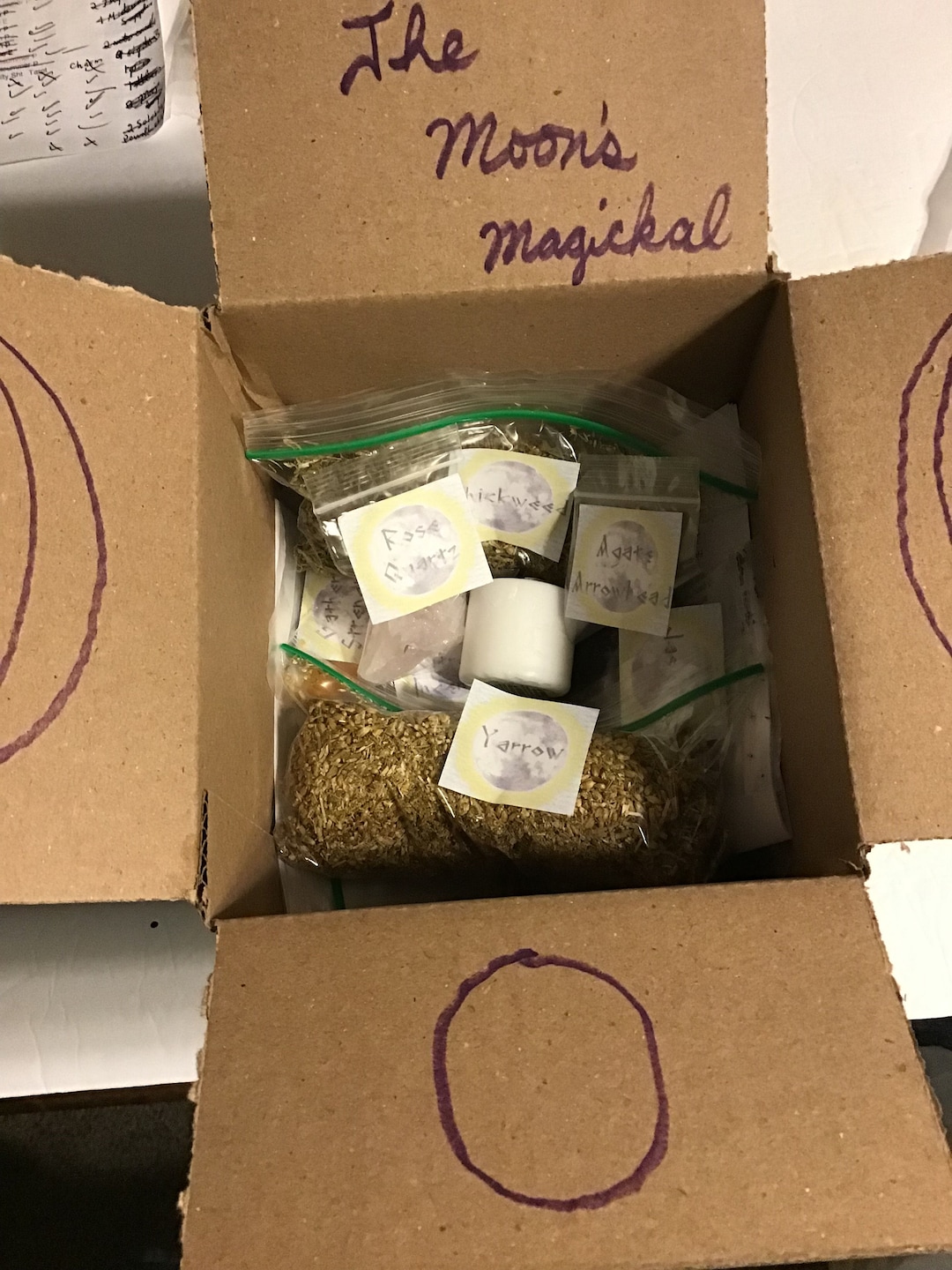 Monthly Luna-magick Full Moon Boxes Subscription - Etsy