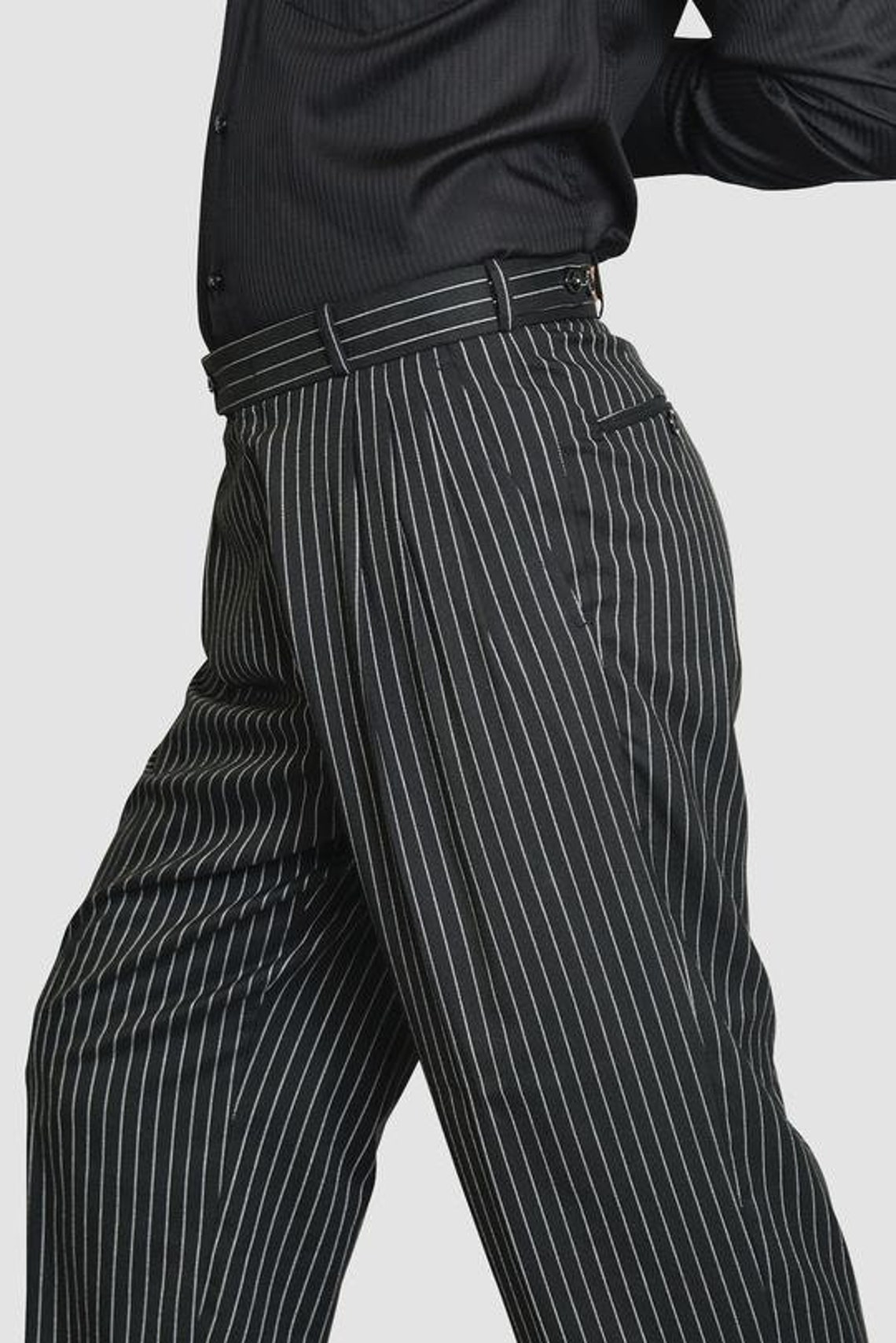 Classic Tango Pants Black White Stripes Tango Pant Tango - Etsy