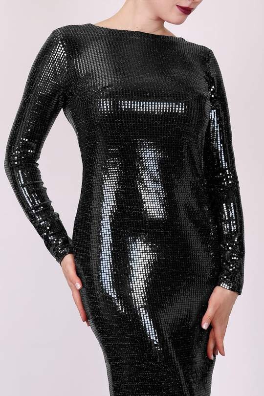 Square Back Dress Black Orchid Shines Dress Square Back Black Dress ...