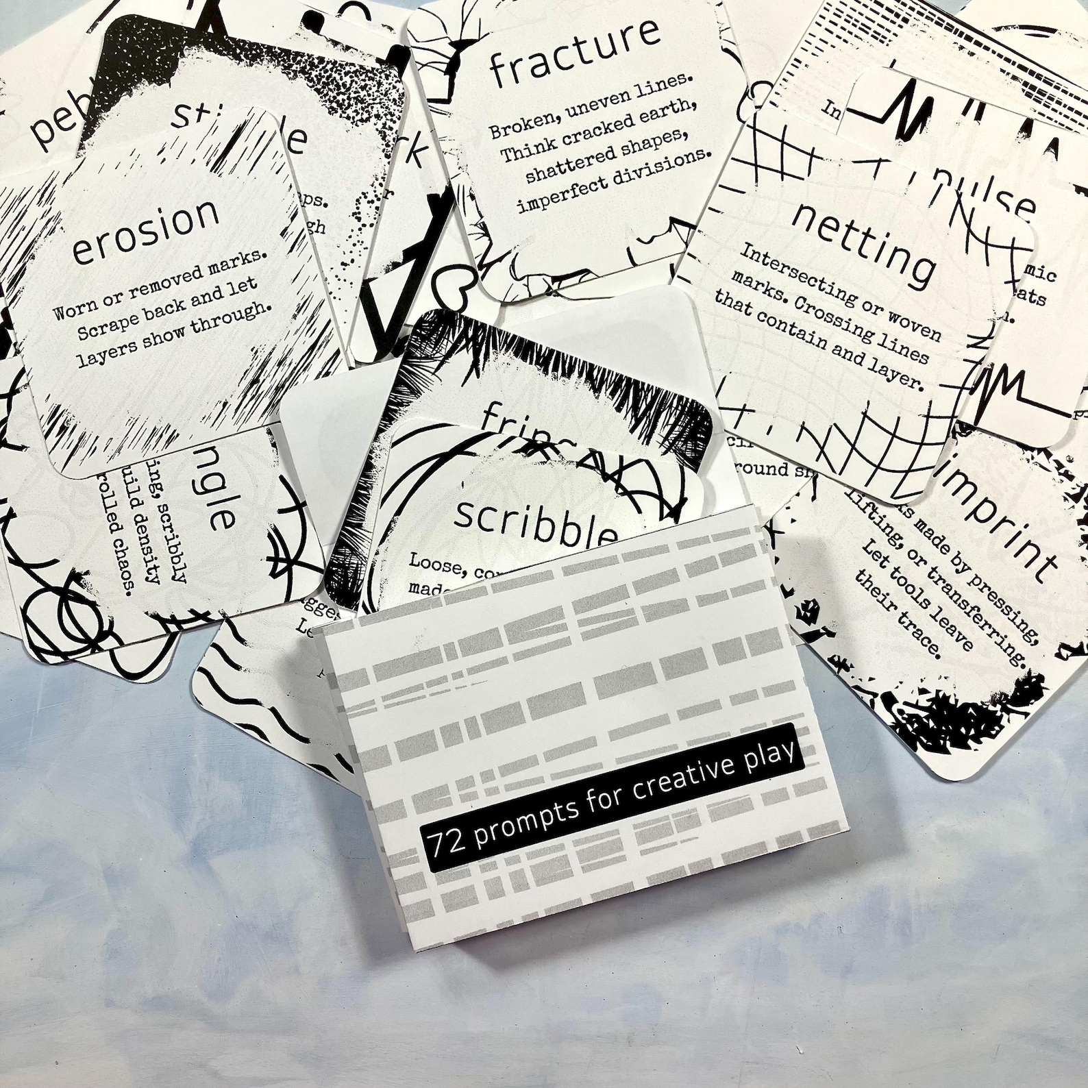 Start With a Mark – 72 Art Journal Prompts Printable | Mixed Media ...