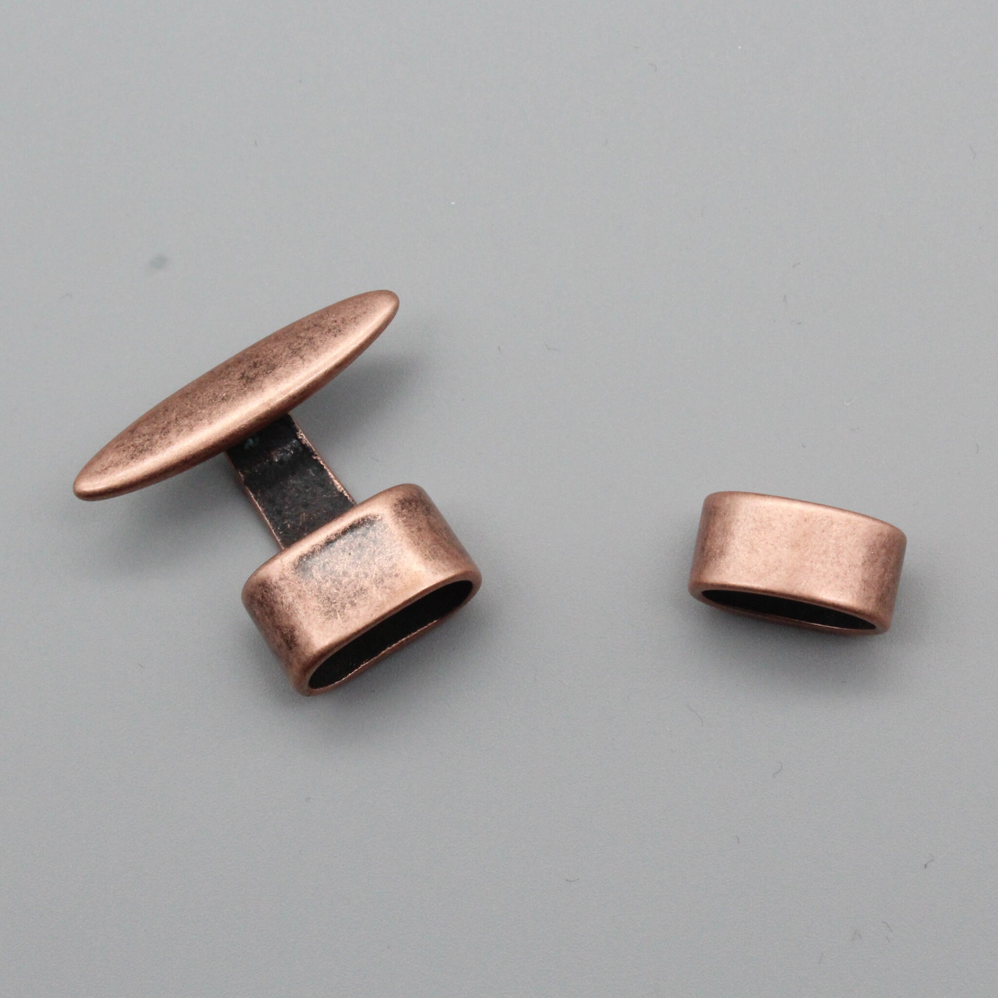Glu N Go End Caps for Making Leather Jewelry Copper Endcaps 10 X 5mm ...