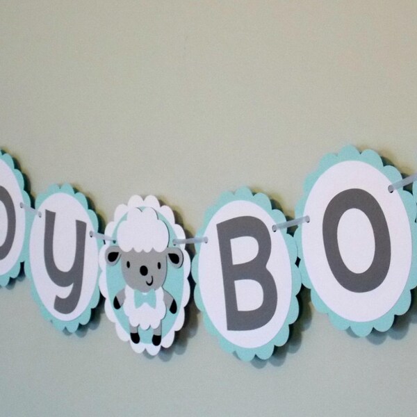 Lamb Banner - Etsy
