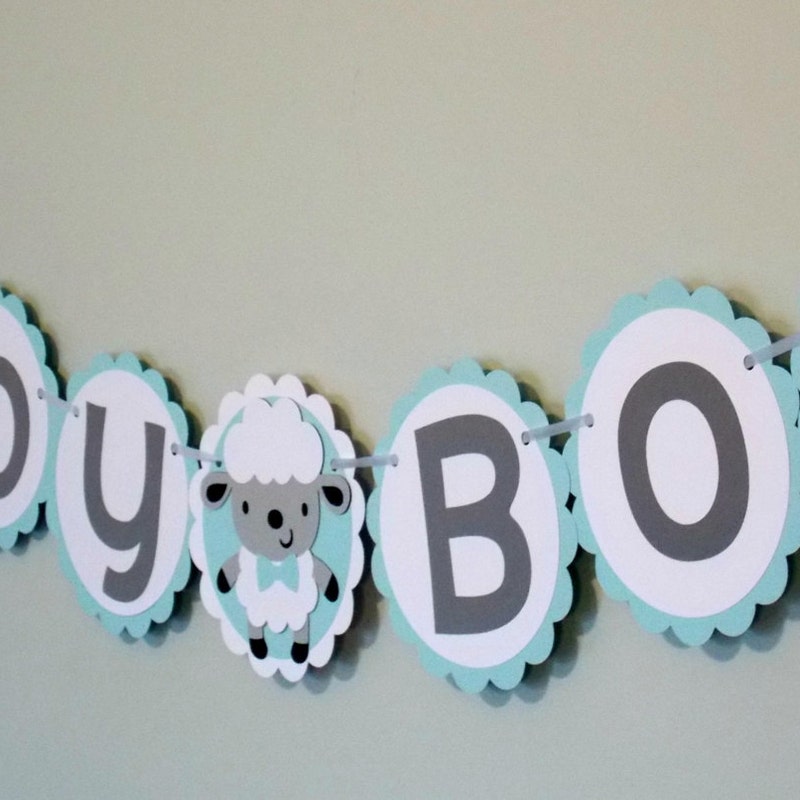 Lamb Banner - Etsy