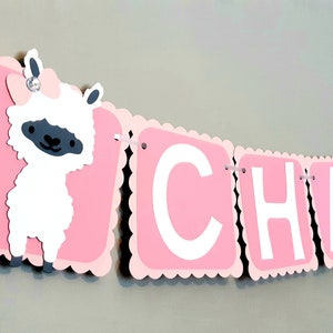 Llama Birthday Party Banner/ Llama Cactus Party/ Alpaca Theme - Etsy Canada