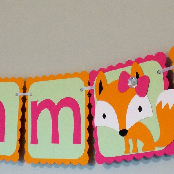 Fox Birthday Party - Etsy