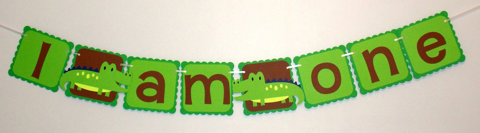 Alligator Banner/ Crocodile Banner/ Crocodile Party/ Jungle - Etsy