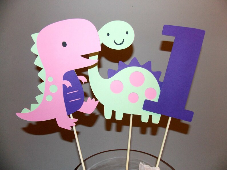 Girl Dino Party/ Pink Dinosaur Birthday Party Decor/ Dinosaur | Etsy