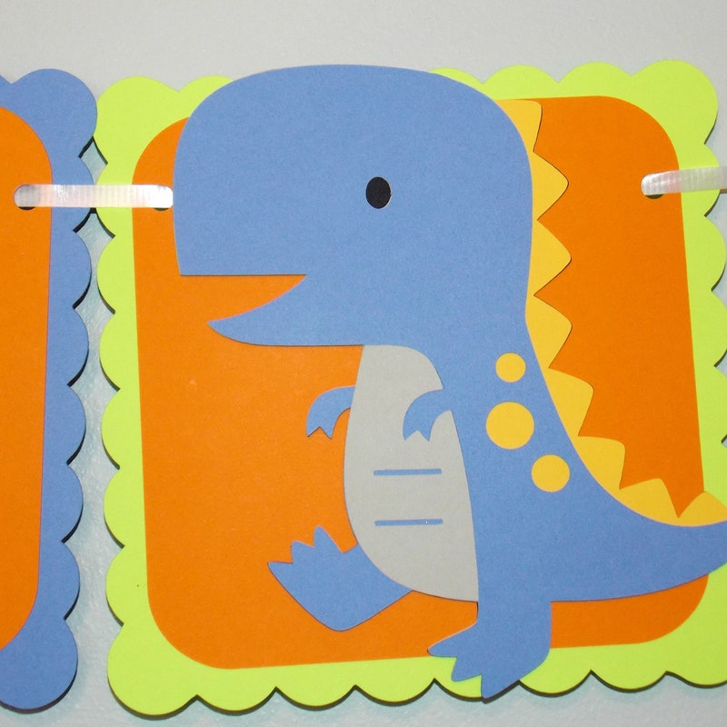 Dinosaur Happy Birthday - Etsy