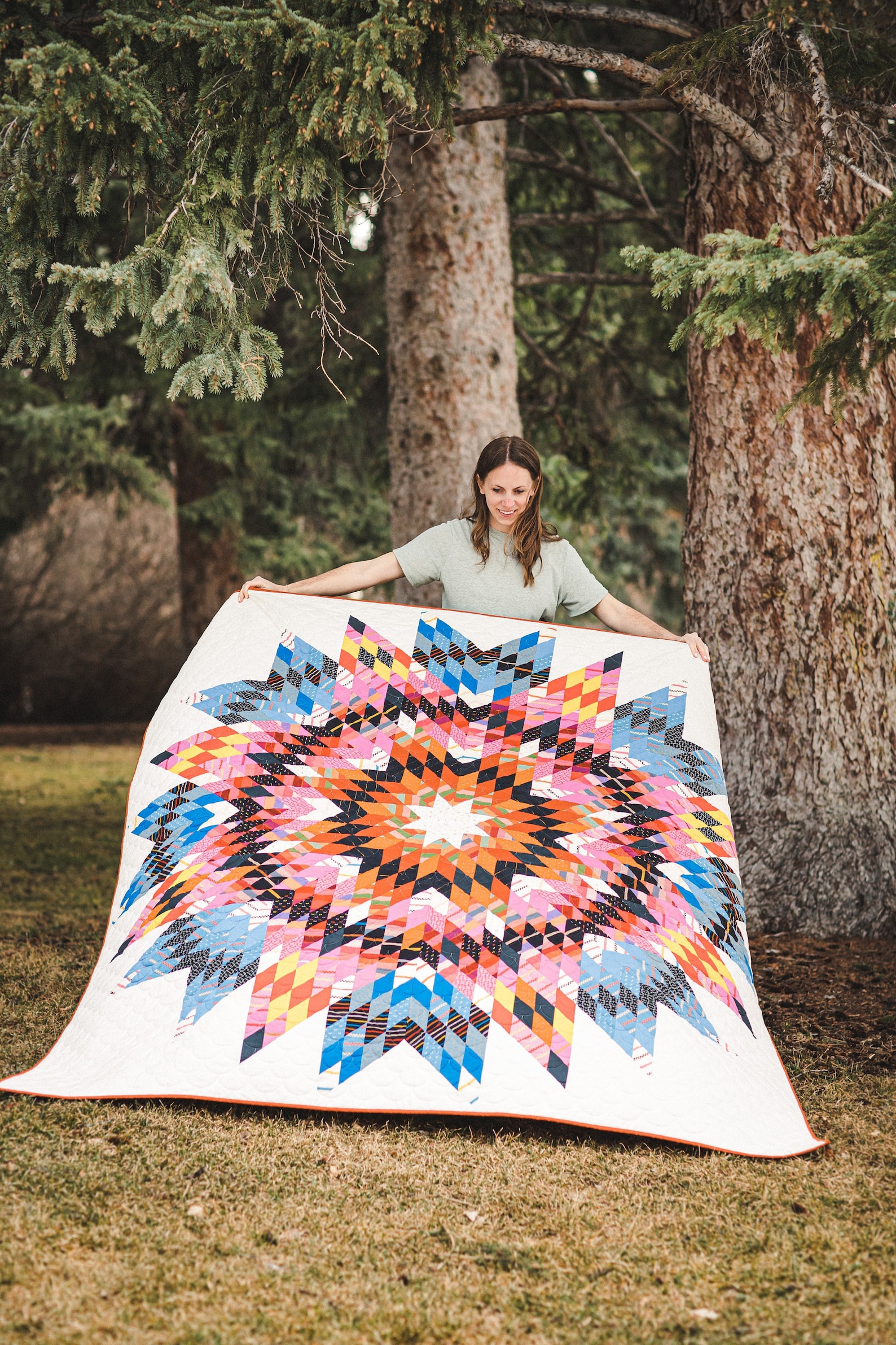 Big Sky Star Quilt Pattern – Lone Star Variation (PDF Download) - Etsy