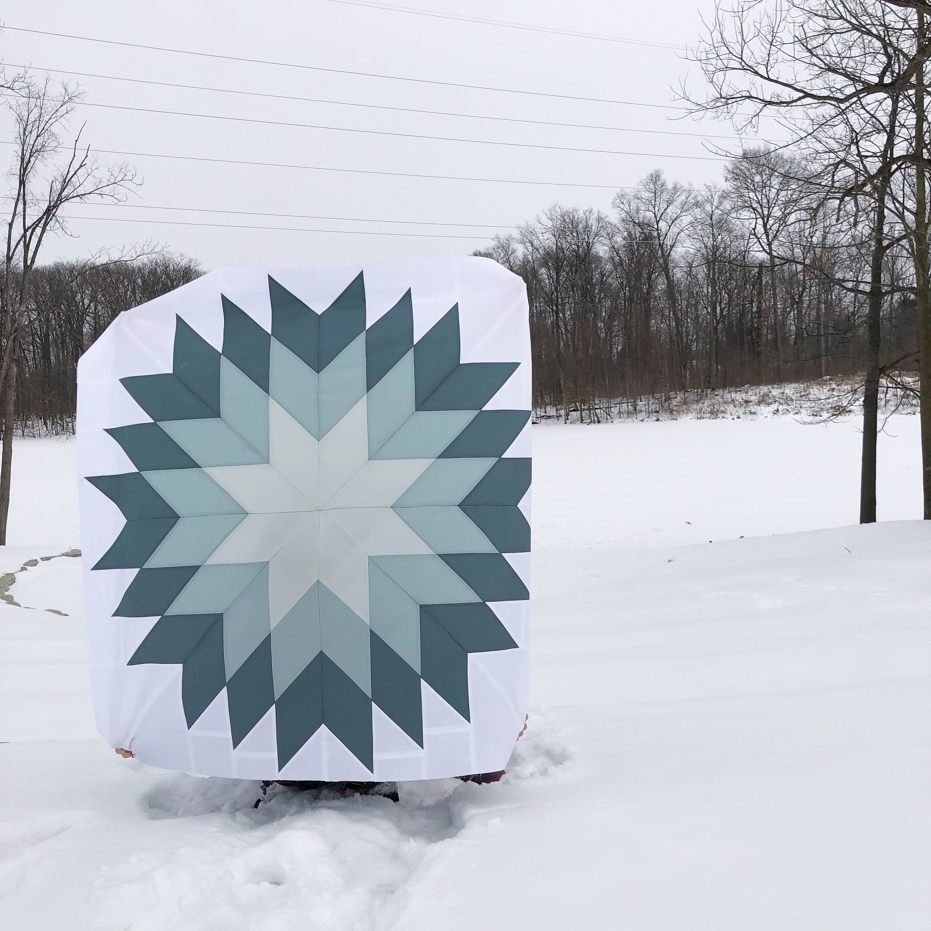 PDF Homestead Star Quilt Pattern by Lindlee Smith of Plains - Etsy Canada