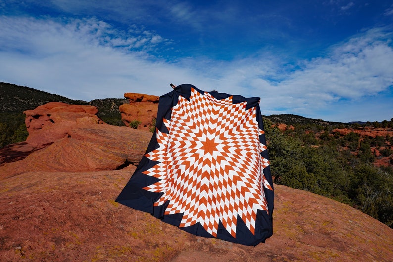 Big Sky Star Quilt Pattern – Lone Star Variation (PDF Download) - Etsy