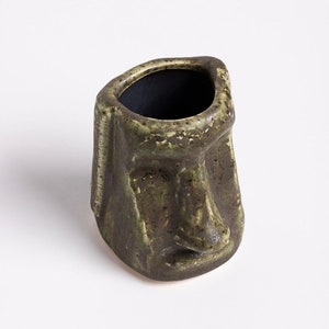 Handmade Tiki Mug MOAI 350ml for Bars and Personal Use,made by J.d.art ...