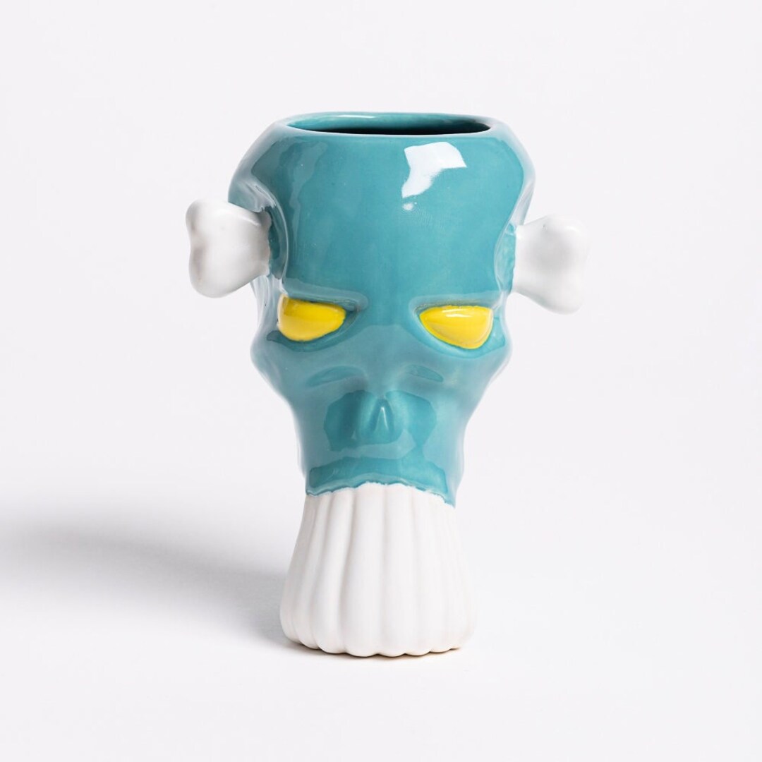 Handmade Ceramic Tiki Mug ALIEN 350ml for Bar's and Personal Use Made ...