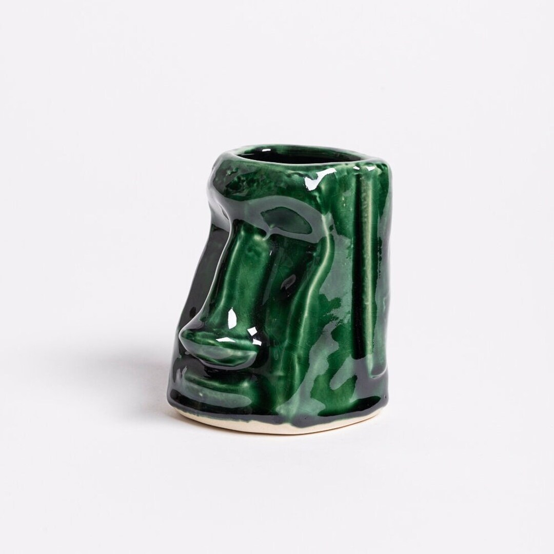 Handmade Tiki Mug MOAI 350ml for Bars and Personal Use by J.d.art - Etsy